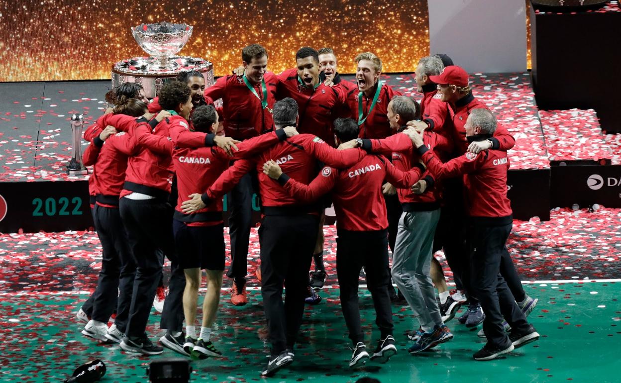 COPA DAVIS 2022: Canadá hace historia en Málaga al levantar su primera Ensaladera | Diario Sur